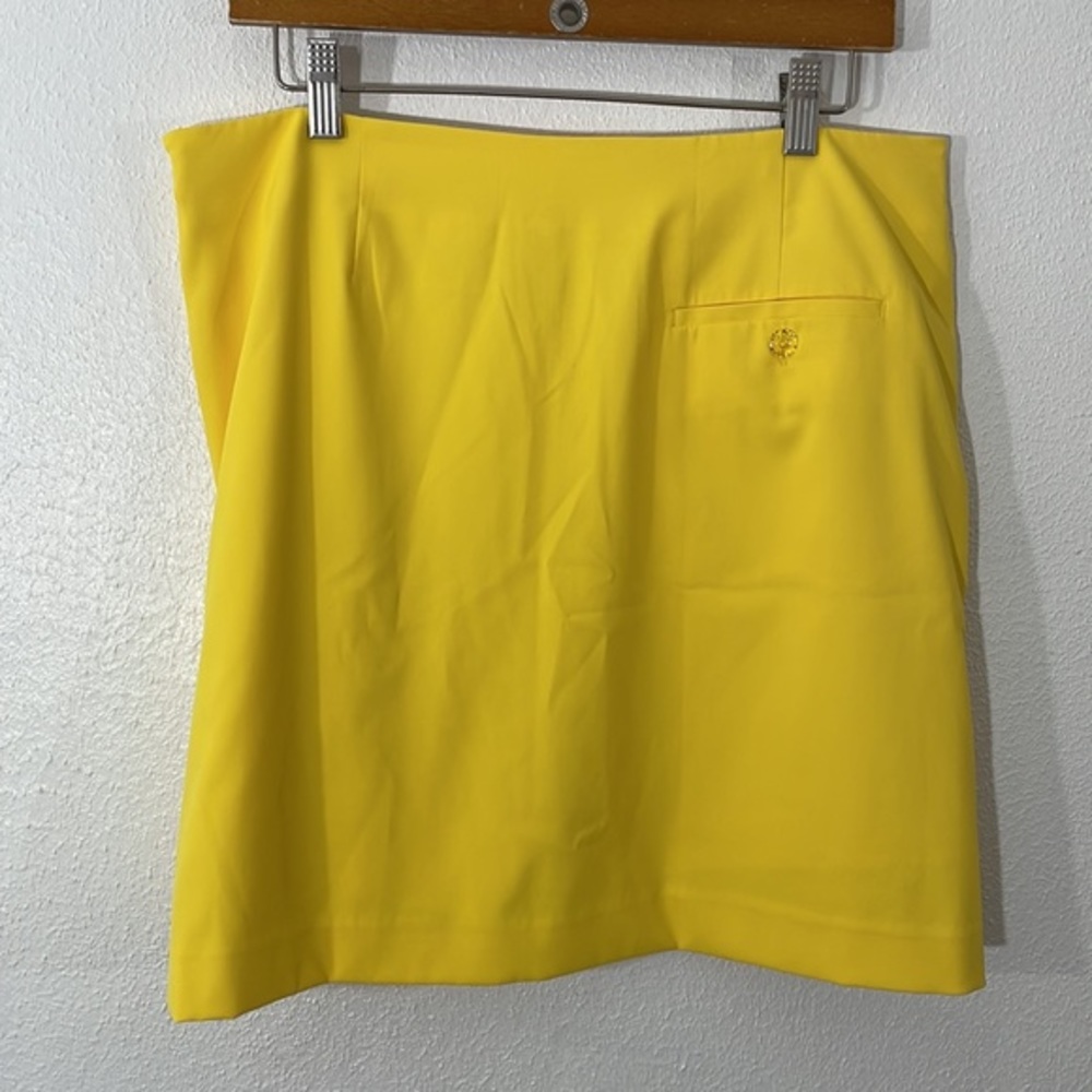 Ep Pro Bright Yellow Golf Skort - Gem
